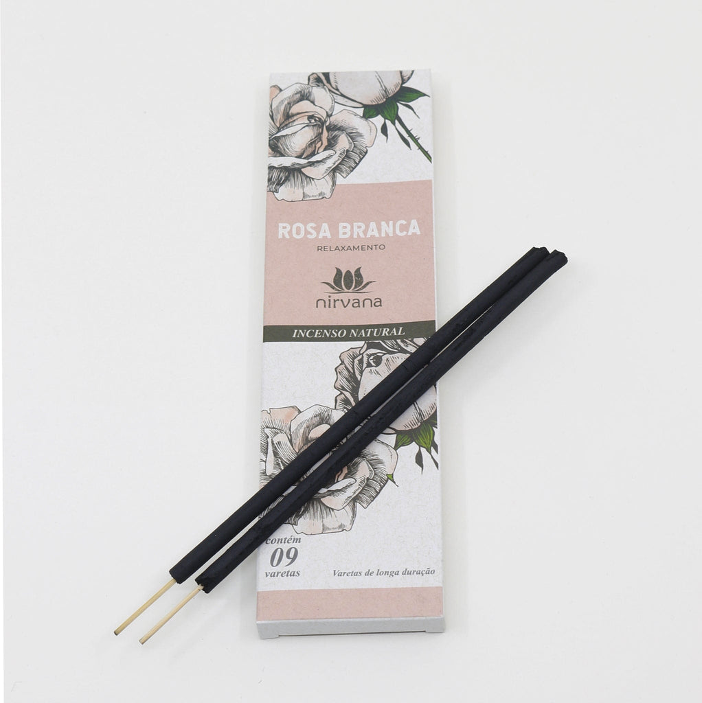 Incenso de Rosa Branca – Loja WeMystic